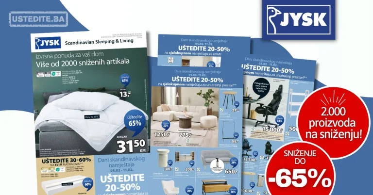 Jysk katalog 5-18.2.2025. - ustedite.ba
