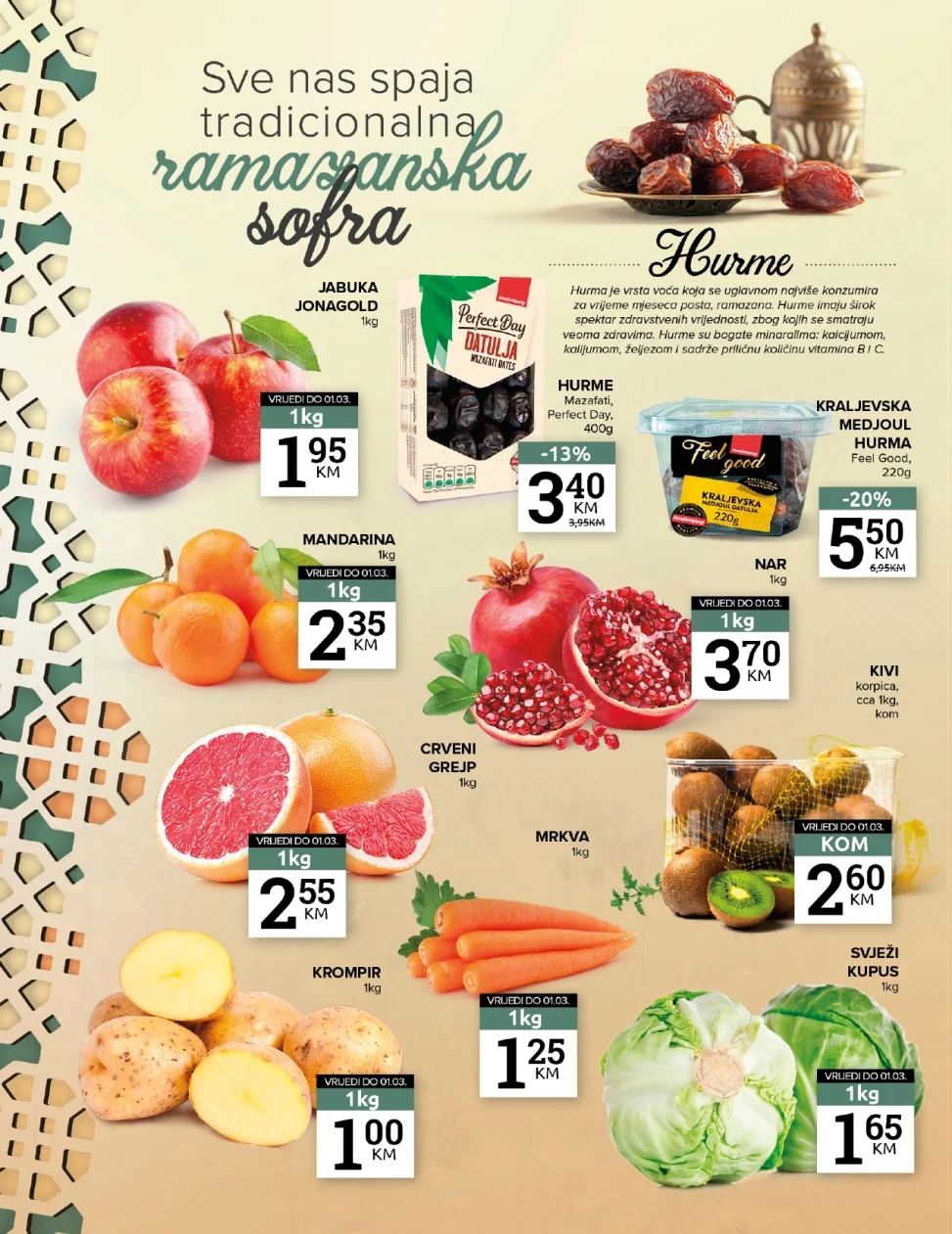 Konzum katalog Ramazanska ponuda 24.2-30.3.2025. - ustedite.ba