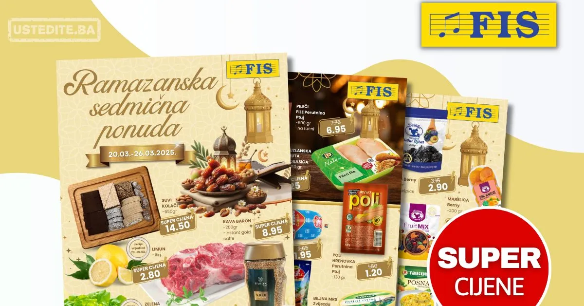 Fis katalog RAMAZANSKA AKCIJA 20-26.3.2025. - ustedite.ba