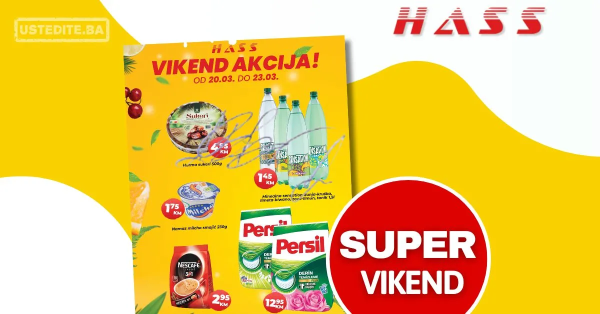 Has komerc vikend akcija 20-23.3.2025. - ustedite.ba