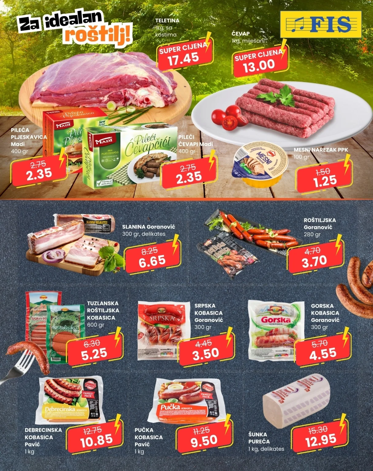 Fis PRVOMAJSKA AKCIJA 25.4-3.5.2025. - ustedite.ba