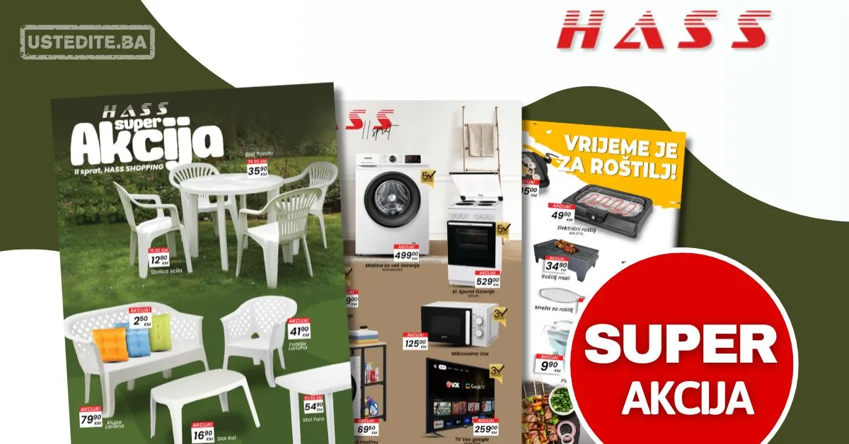 Has komerc SUPER AKCIJA 16-20.4.2025. - ustedite.ba