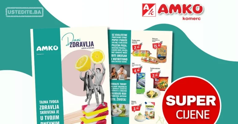 Amko katalog DANI ZDRAVLJA 1-16.4.2025. - ustedite.ba