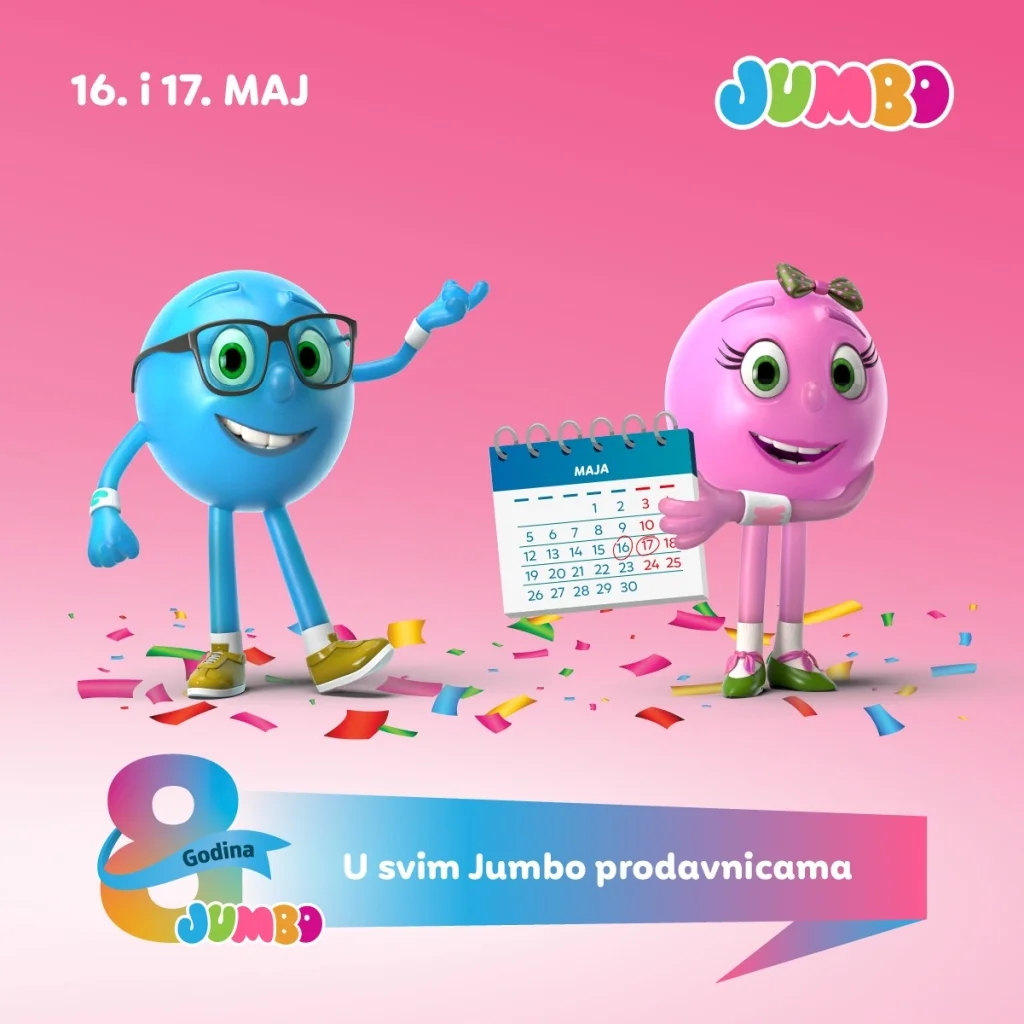 Jumbo akcija SUPER POPUSTI 16-17.5.2025. - ustedite.ba