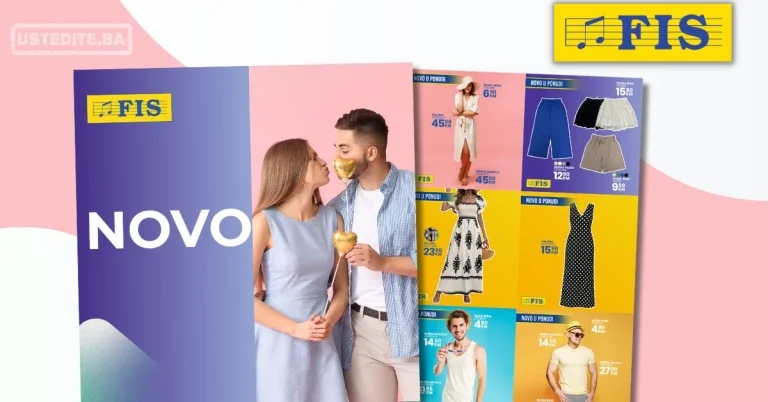 Fis akcija NOVO U PONUDI maj 2025. - ustedite.ba