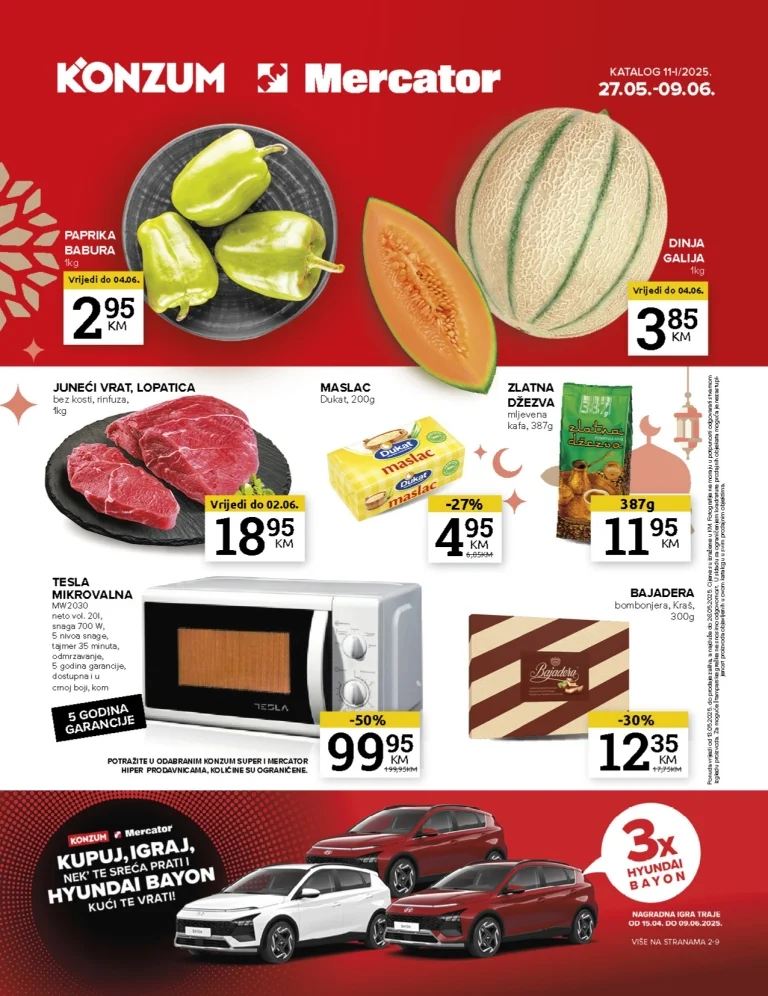 Konzum katalog 27.5-9.6.2025. - ustedite.ba