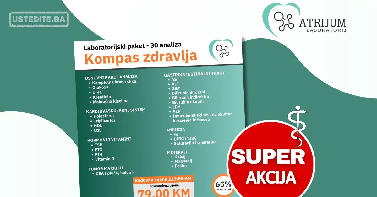 Atrijum PROMO PAKET maj 2025. - ustedite.ba