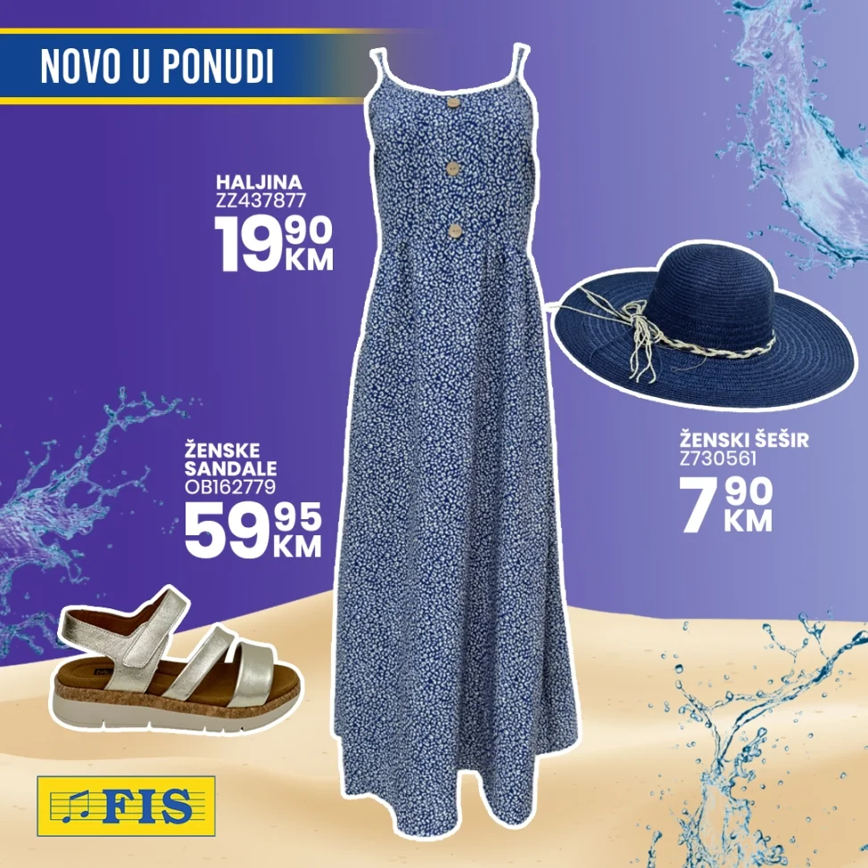 Fis akcija LJETNA KOLEKCIJA– juni 2025. - ustedite.ba