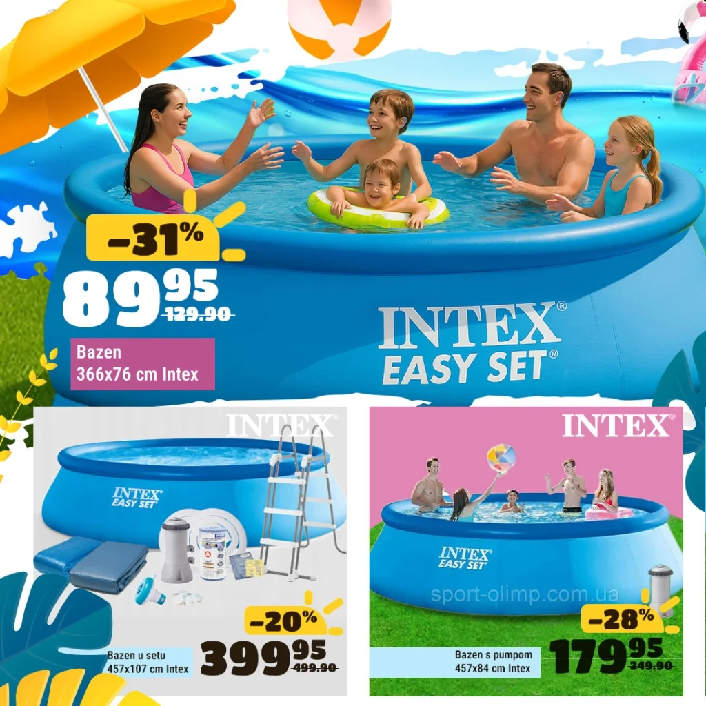 Bingo akcija BAZENI – sniženje do 15.9.2025. - ustedite.ba
