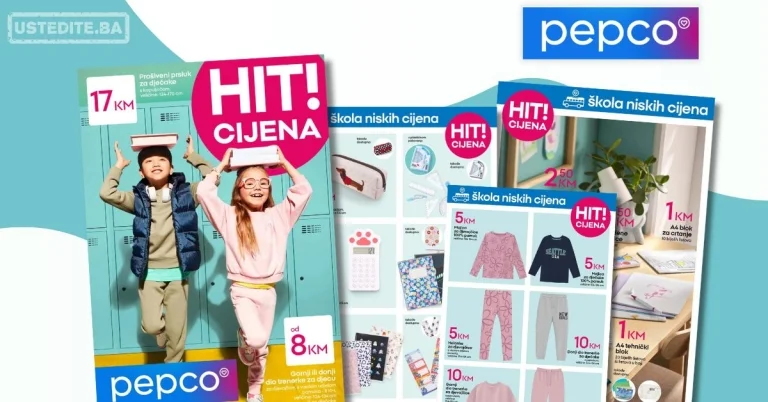 Pepco katalog ŠKOLA 21.8-3.9.2025. - ustedite.ba