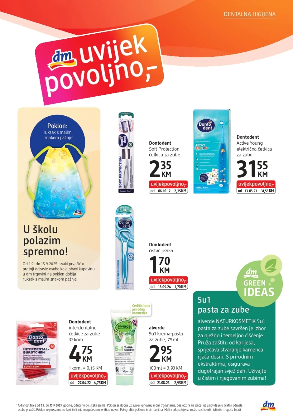 dm Katalog 1-15.9.2025. - ustedite.ba