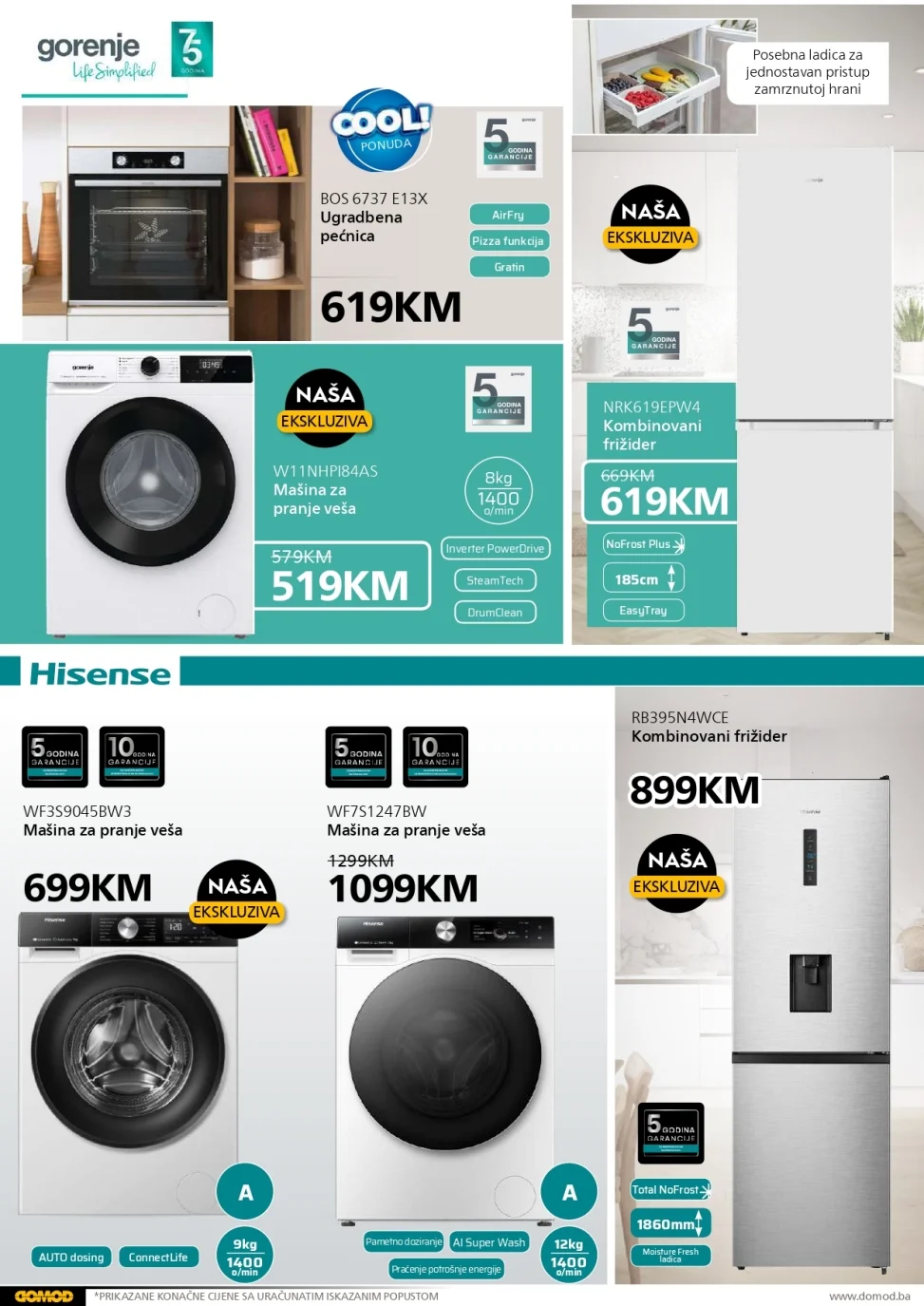 Domod katalog 8-27.8.2025. - ustedite.ba