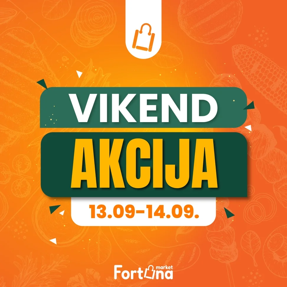 Fortuna vikend akcija 13-14.9.2025. - ustedite.ba