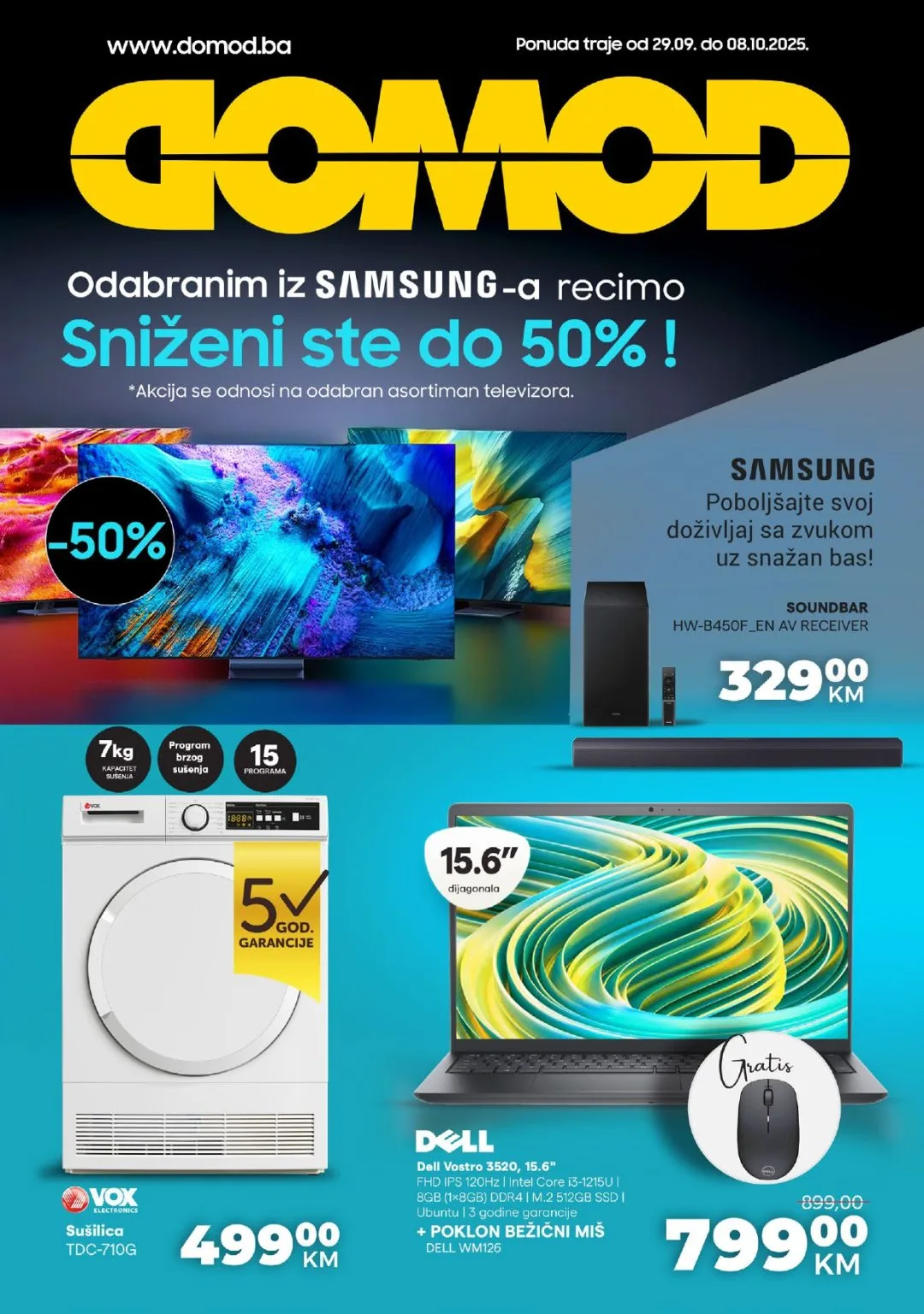 Domod katalog 29.9-8.10.2025. - ustedite.ba