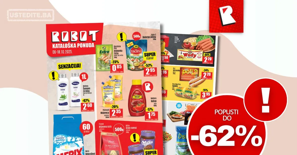 Robot katalog i akcije - ustedite.ba