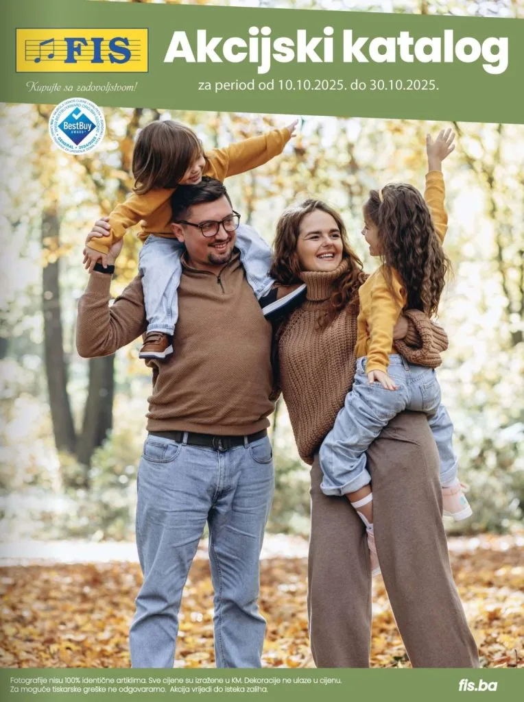 Fis katalog SVE NA JEDNOM MJESTU 10-30.10.2025. - ustedite.ba