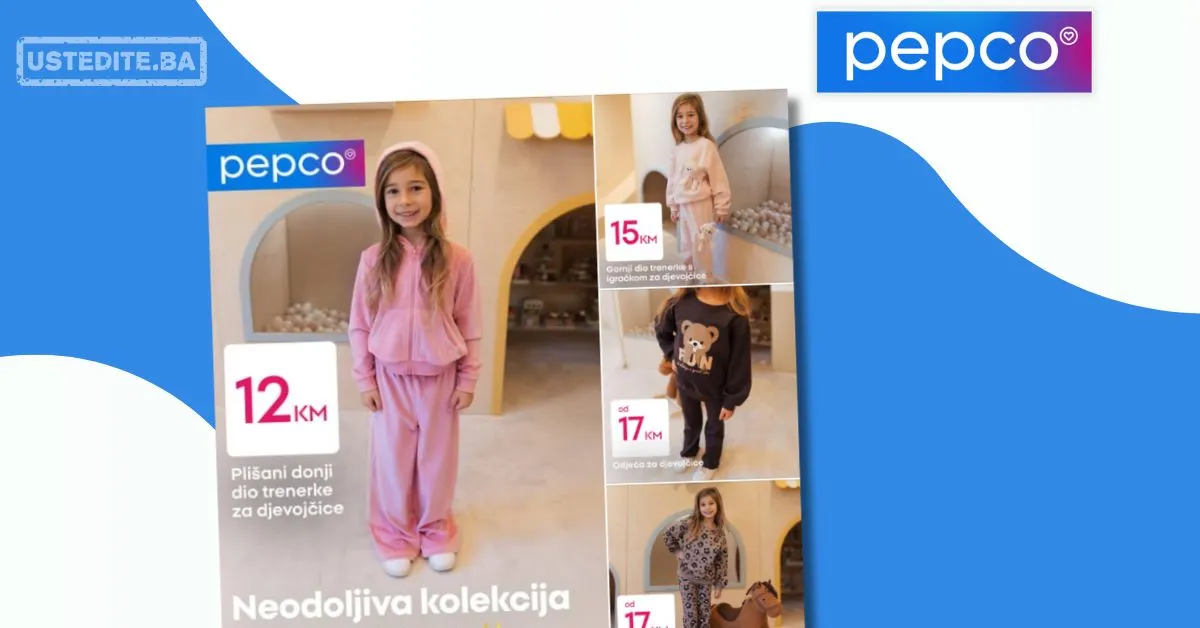 Pepco odjeća za djevojčice - novembar 2025. - ustedite.ba