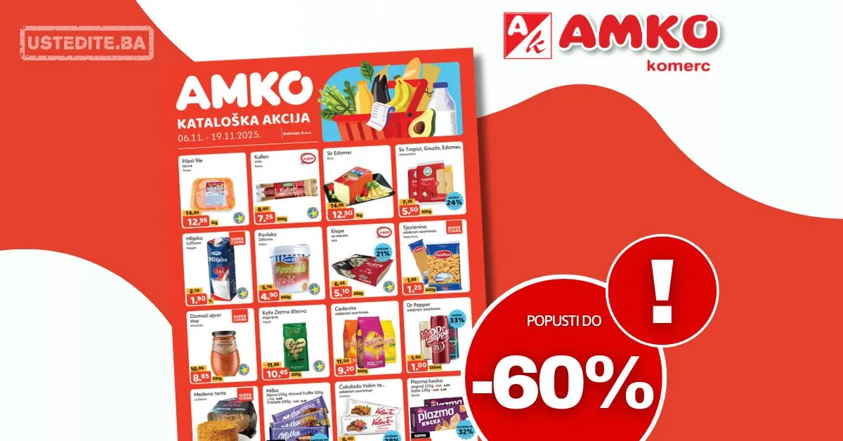 Amko katalog 6-19.11.2025. - ustedite.ba