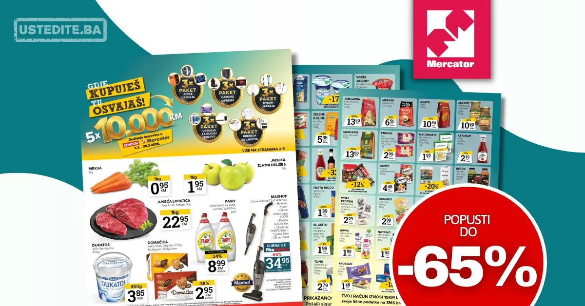 Mercator katalog 3-9.2.2026. - ustedite.ba